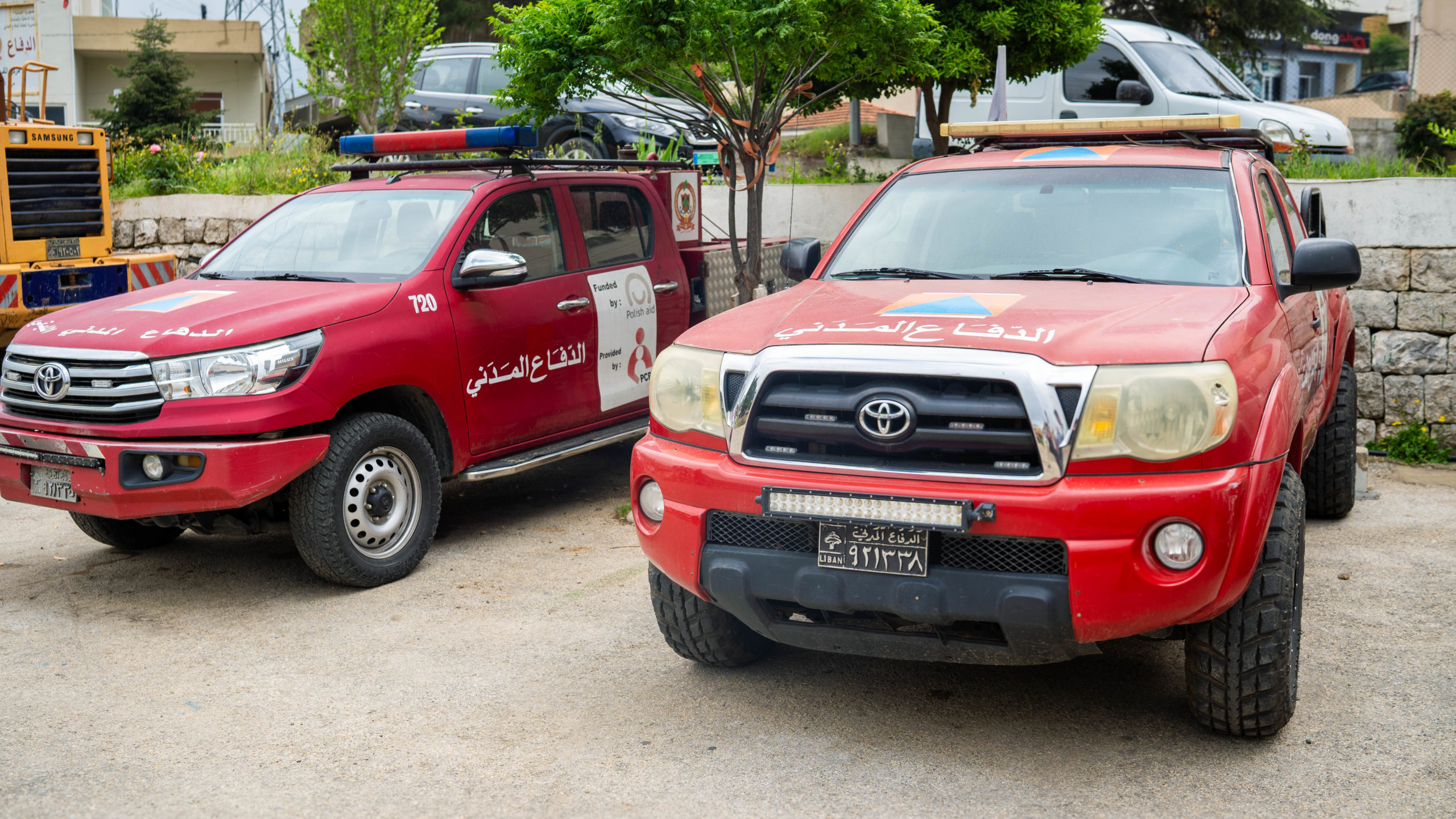 Firefighters in Lebanon risk their lives without proper protective ...