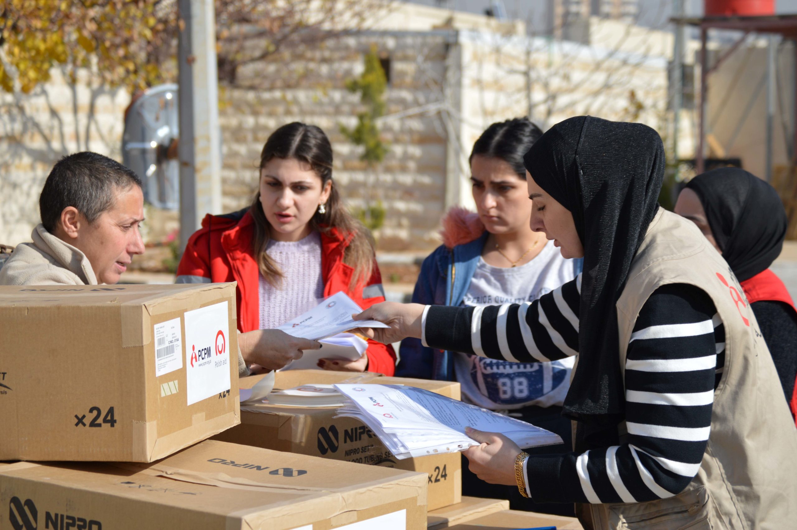 Aid to Syria with Support from Poland - PCPM
